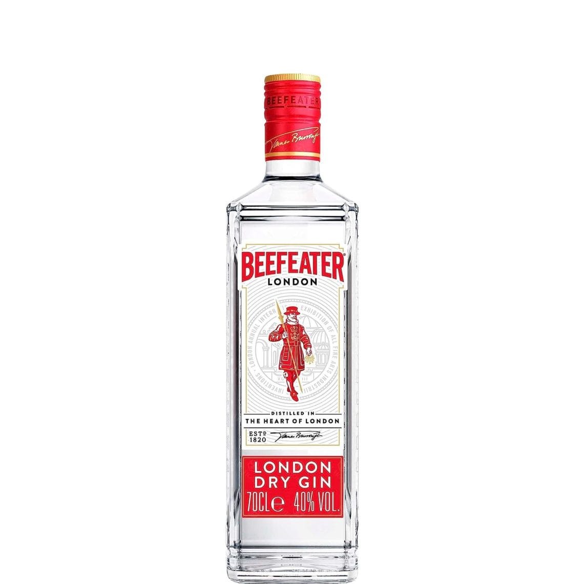 GIN BEEFEATER 40% 700 ml WYBOROWA - Alkohole Majer